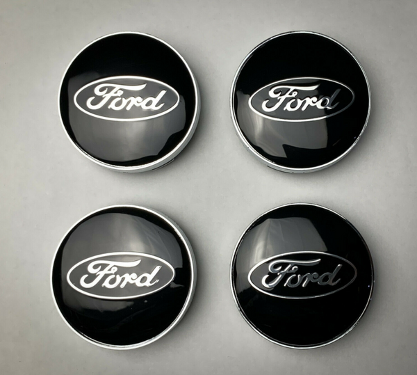 4x FORD 60MM WHEEL CENTRE CAPS IN BLACK – Inch Autos